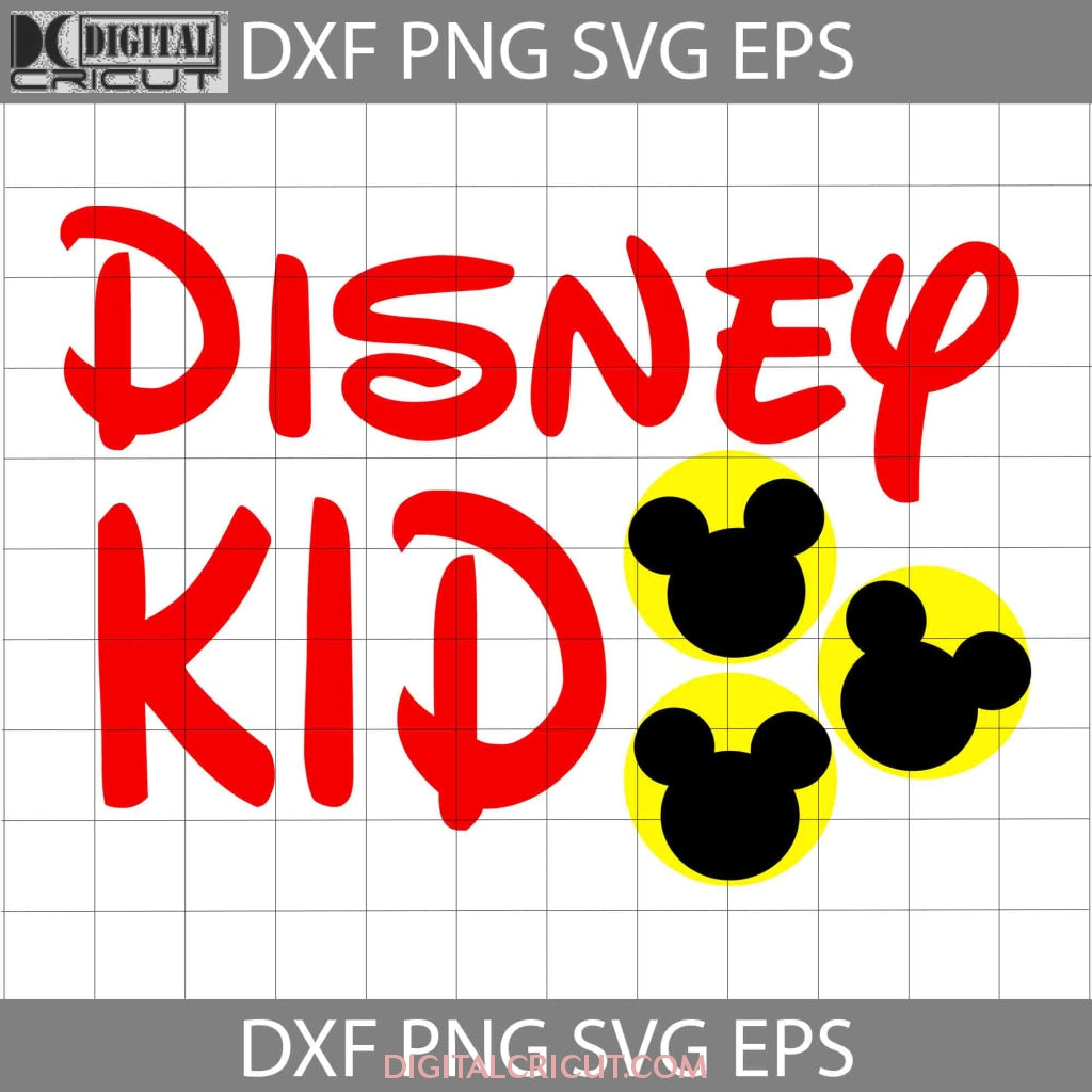 Kid Svg, Mickey Svg, Cartoon Svg, Cricut File, Clipart, Svg, Png, Eps ...
