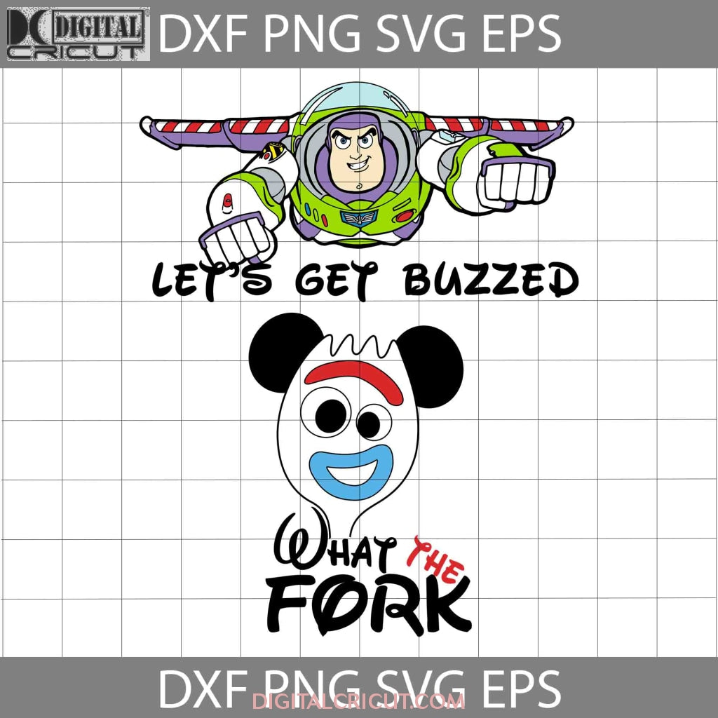 Let's Get Buzzed Svg, What The Fork Svg, Valentine's day Svg, Cricut ...