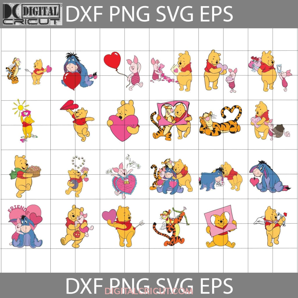 Heart Svg, Bundle, Valentine's Day svg, Gift Svg, Cricut File, Clipart ...