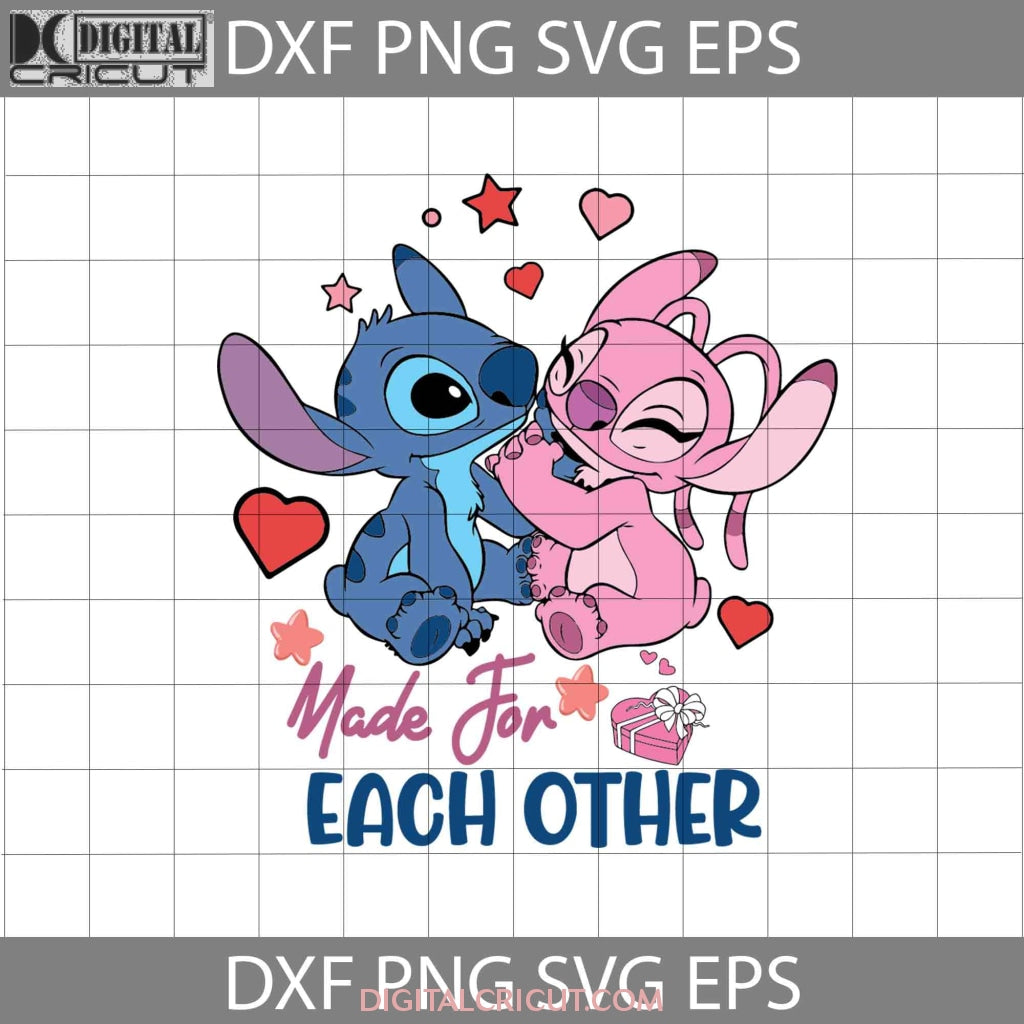 Made For Each Other svg, Love Svg, Valentine's Day Svg, Cricut File ...