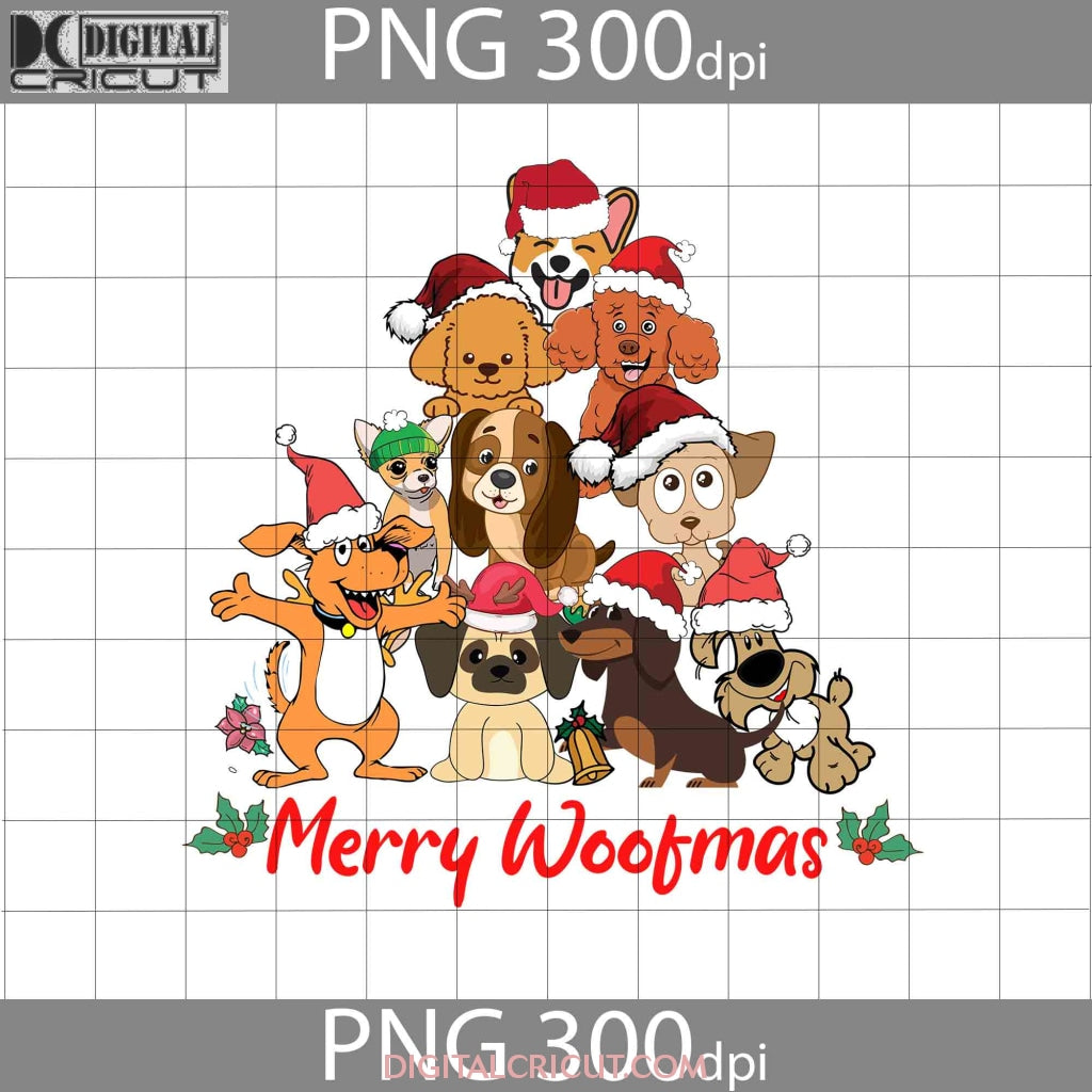 Merry Woofmas Png, Christmas Tree Png, Dogs Png, Dachshund Png ...