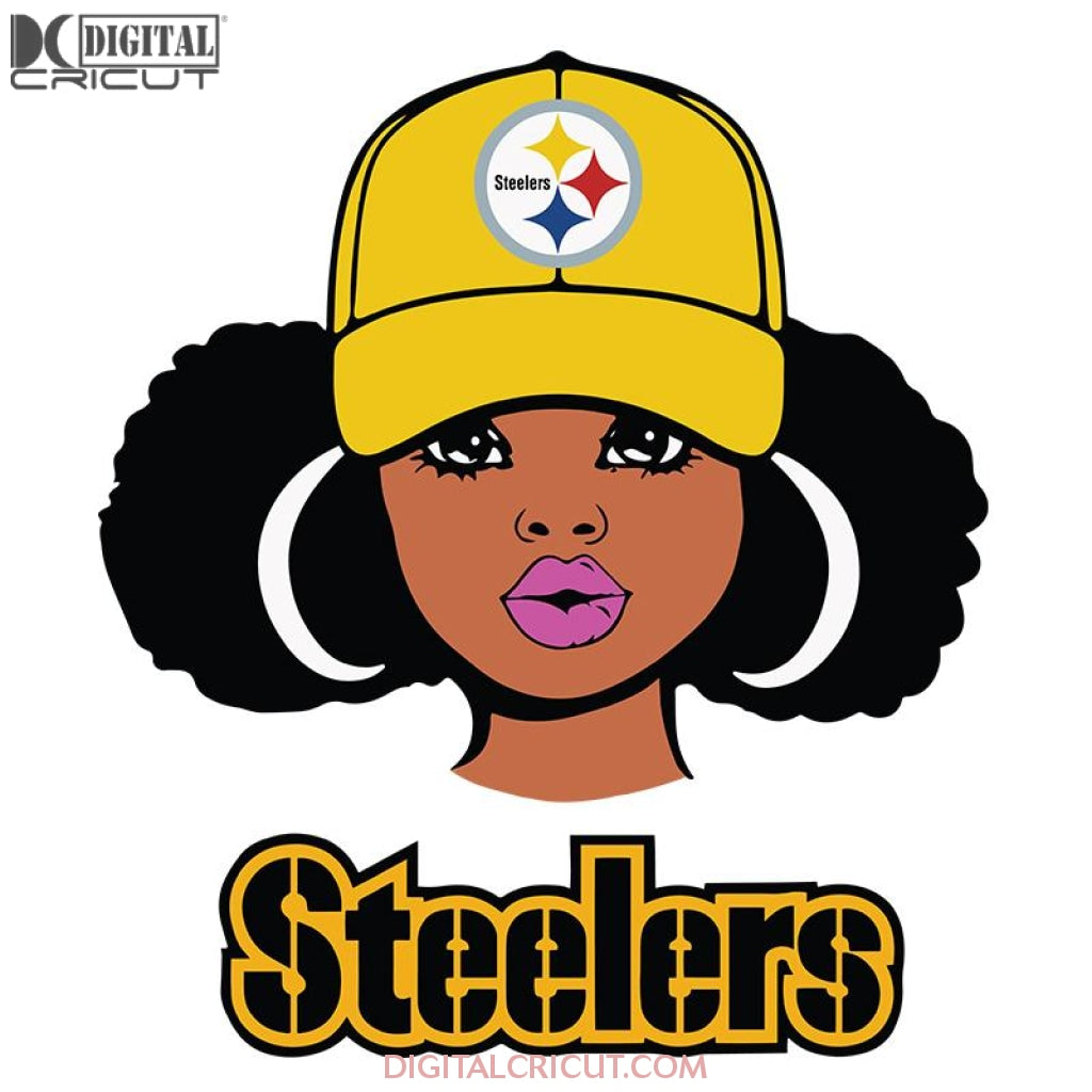 Steelers Girl Logo Steelers Football Love Svg, Eps, Png, Dxf, Pdf,