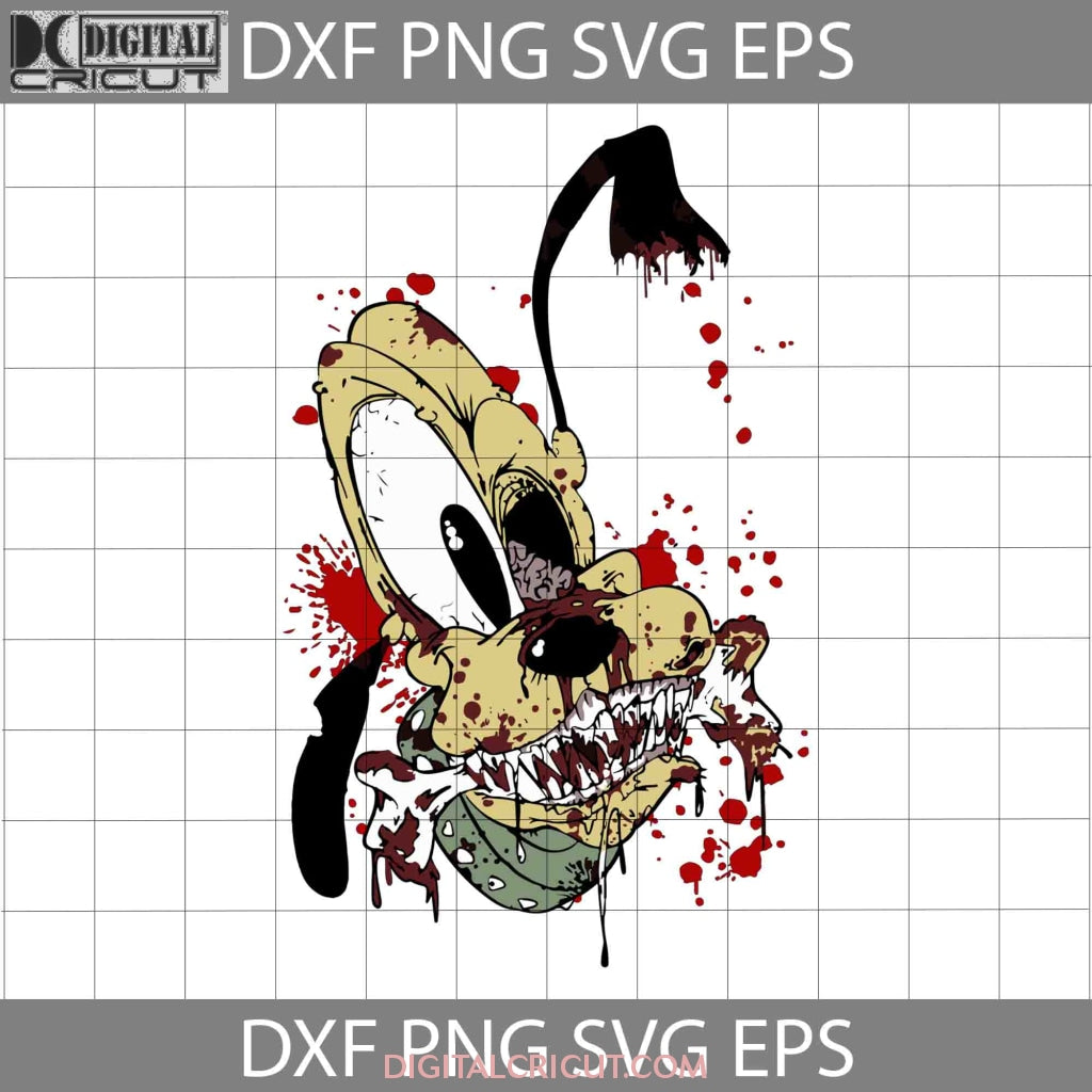 Pluto Zombie svg, Halloween SVg, Halloween Gift SVg, Cricut File, clip ...