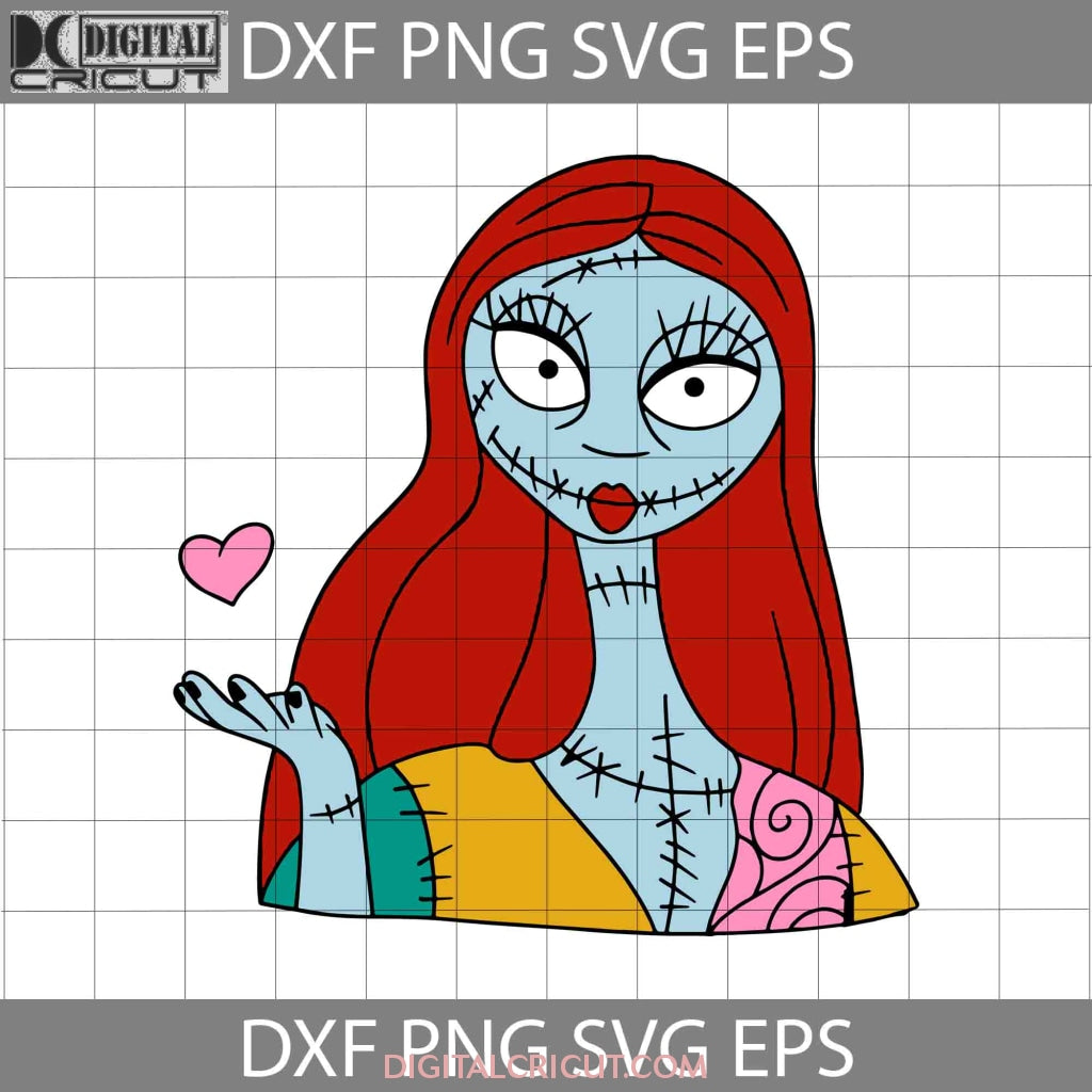 Sally Svg, Tim Burton Svg, Movie Characters Svg, Halloween Svg, Hallow ...