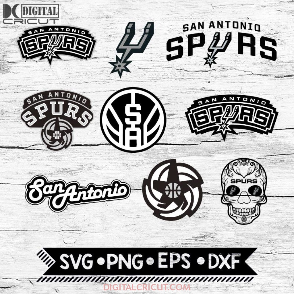 San Antonio Spurs clipart png NBA SVG Basketball – Digitalcricut