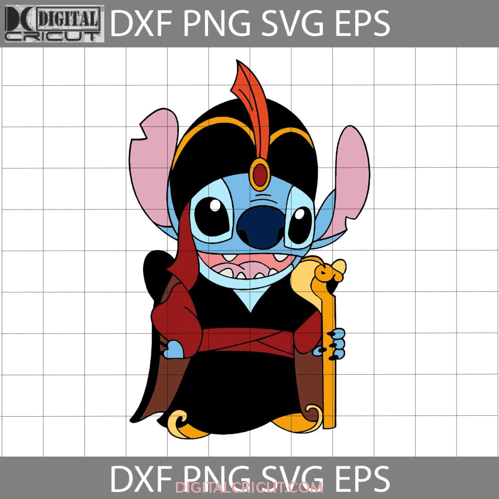 Stitch Inspired Jafar Svg, Vallians Svg, Cartoon Svg, Cricut File, Cli ...