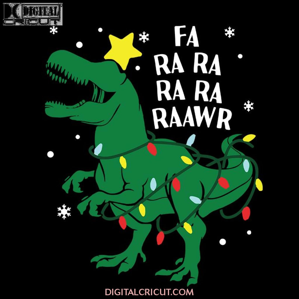 T-rex Fa Ra Ra Ra Raawr Svg, Wine Svg, Santa Svg, Snowman Svg, Christm ...