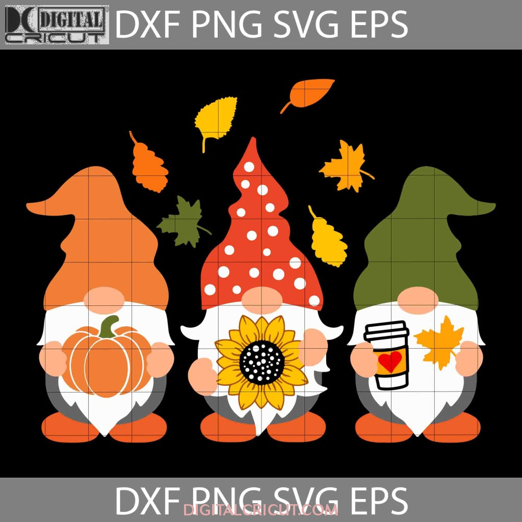 Thanksgiving Gnomes svg, Autumn Gnomes Svg, Halloween Svg, Cricut File ...