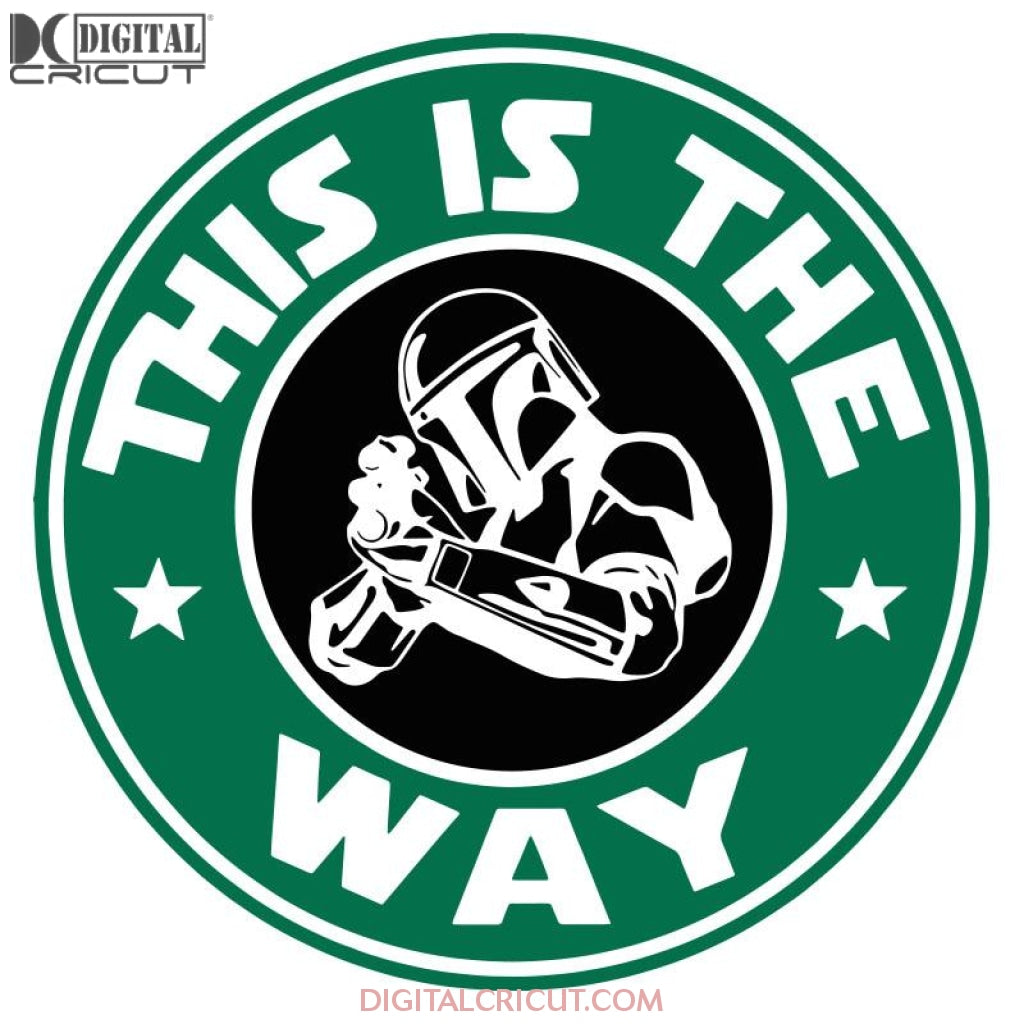 This is the way, Green Logo Svg, Instant Download – Digitalcricut