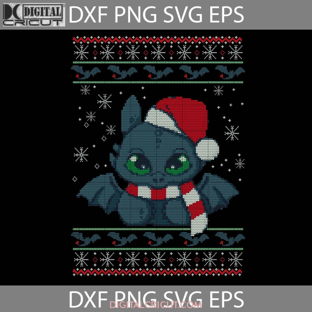 Toothless Svg, Cartoon Svg, Ugly Christmas Svg, Christmas Svg, Gift Sv ...