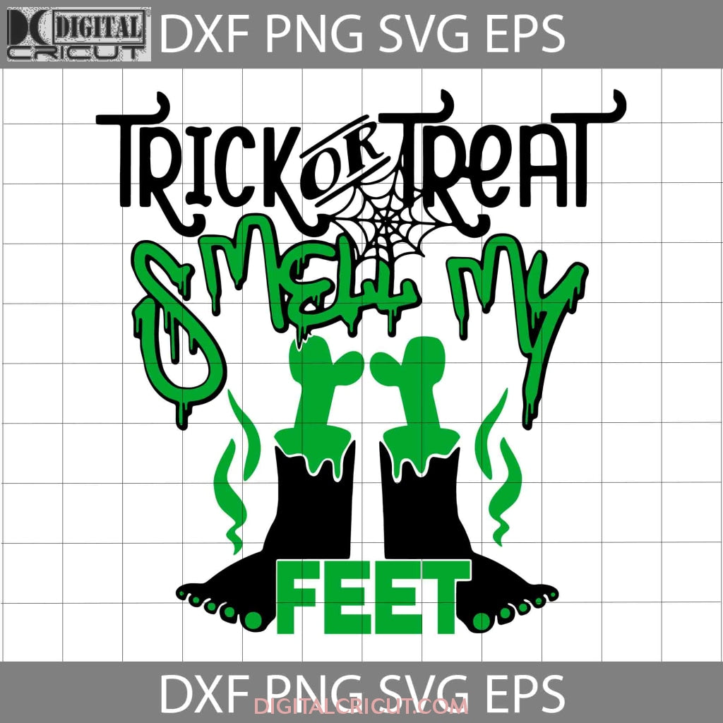 Trick Or Treat Smell My Feet SVG, Funny Halloween SVG, Frankenstein Svg ...