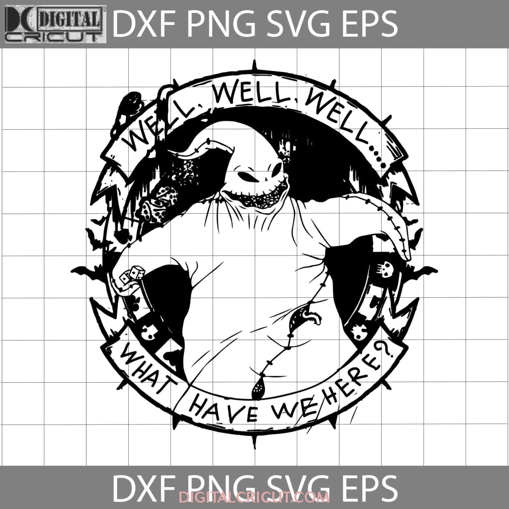 Well Well Well Svg, Ghost Svg, Halloween Svg, Cricut File, Clipart, Svg ...