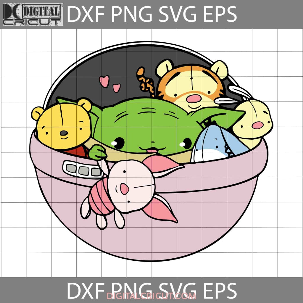 Yoda Friends Trending Svg, Baby Yoda Svg, Yoda Friends Svg, Cartoon Sv ...